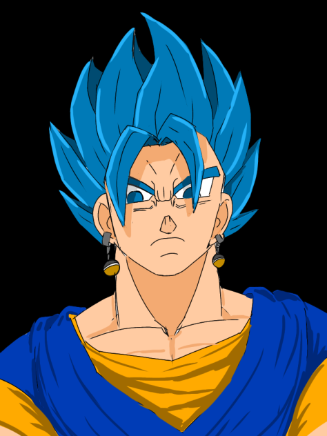 ssj blue vegito - ibisPaint