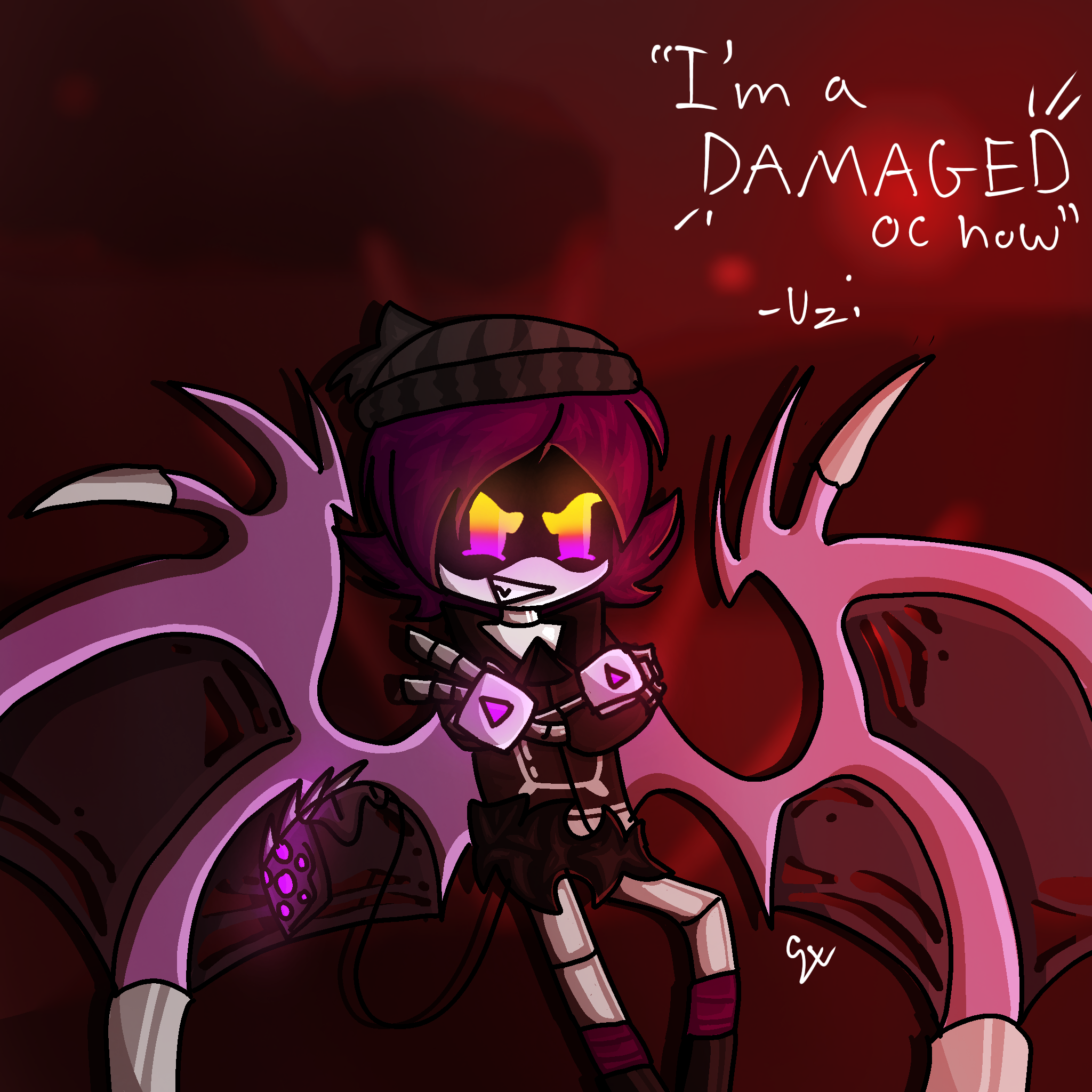I'm a damaged OC now! - ibisPaint