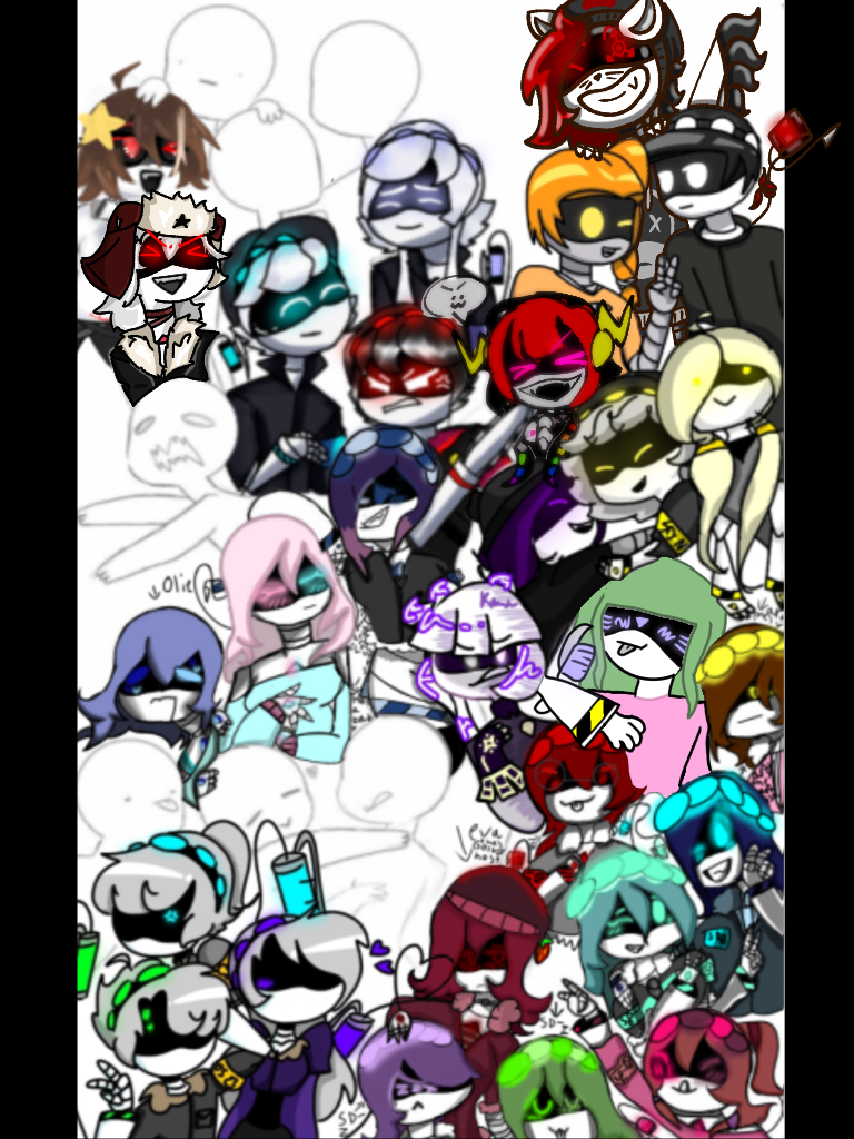 murder drones collab - ibisPaint