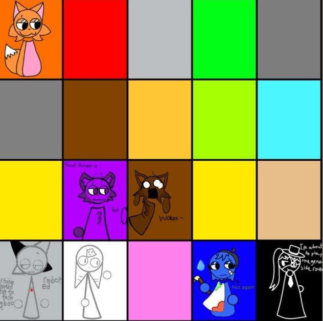 collab oc sprunki - ibisPaint