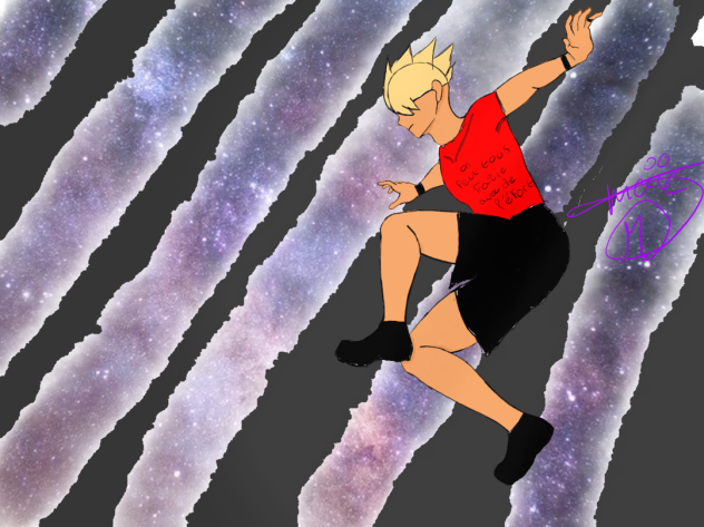 Il saute - ibisPaint