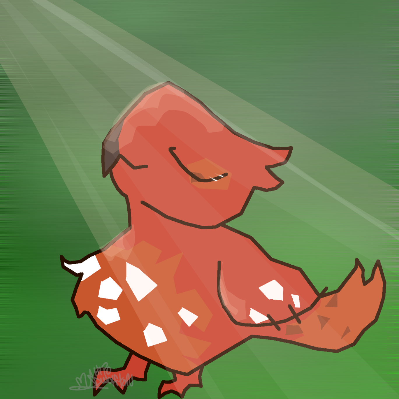 Rufous Potoo Bird - ibisPaint