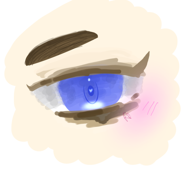 doing an eye for the first time 💅 - ibisPaint