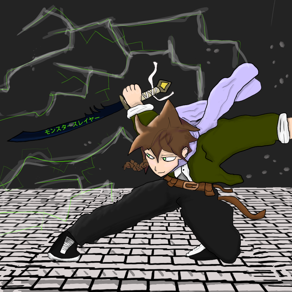 sarv the master swordsman - ibisPaint