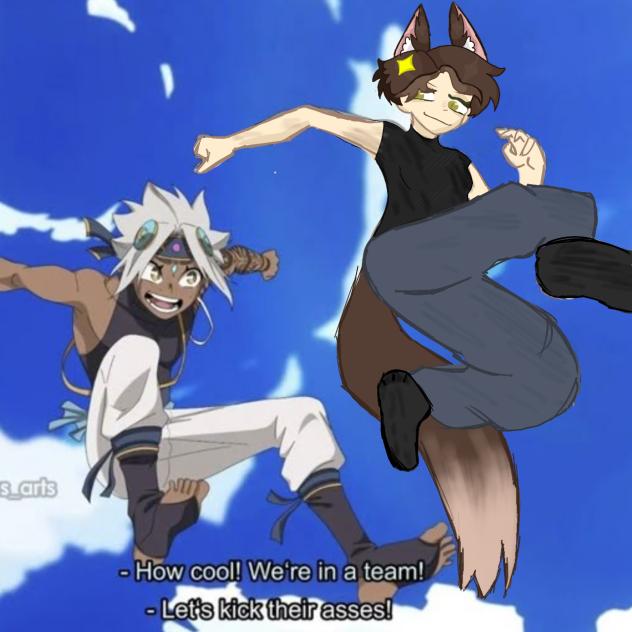 fake collab, mha - ibisPaint