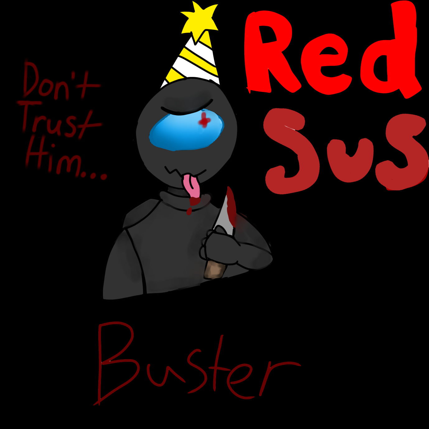 Red sus fan art - ibisPaint