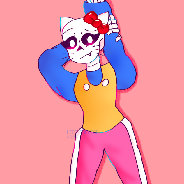Hello Kitty Sans Fanart - ibisPaint