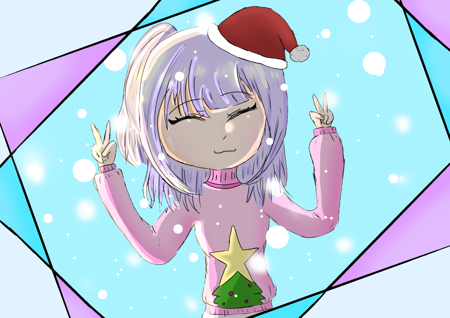 In the snow - ibisPaint