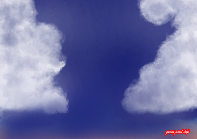 sky,clouds ☁ ☁ - ibisPaint