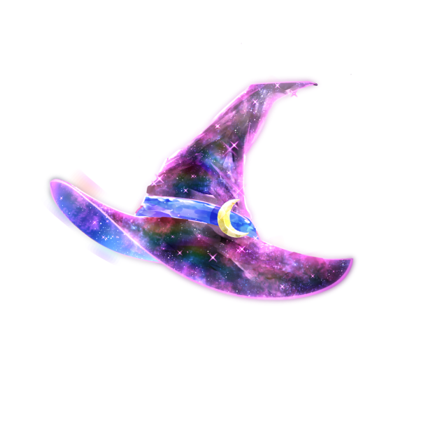 Galaxy witch hat🌌 - ibisPaint