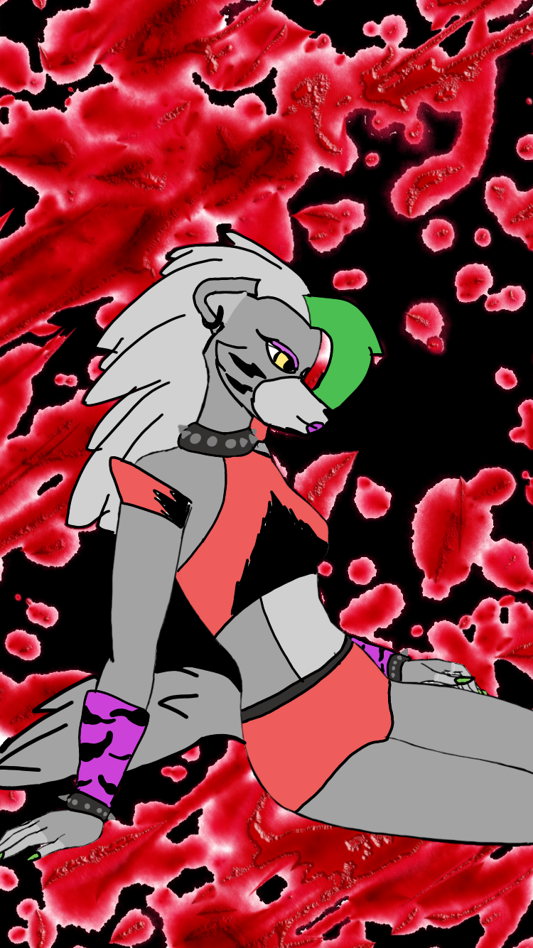 Roxanne Wolf fnaf ou fnaf - ibisPaint