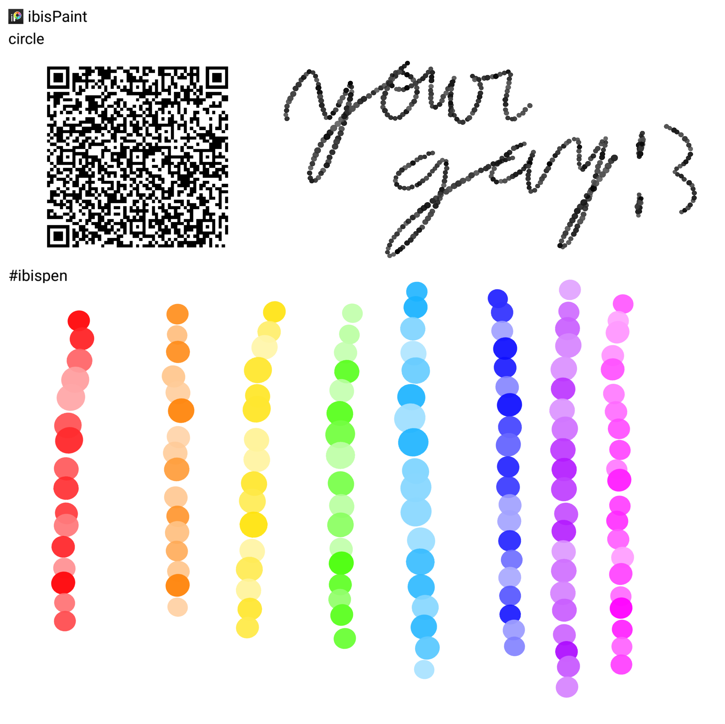 circle brush - ibisPaint