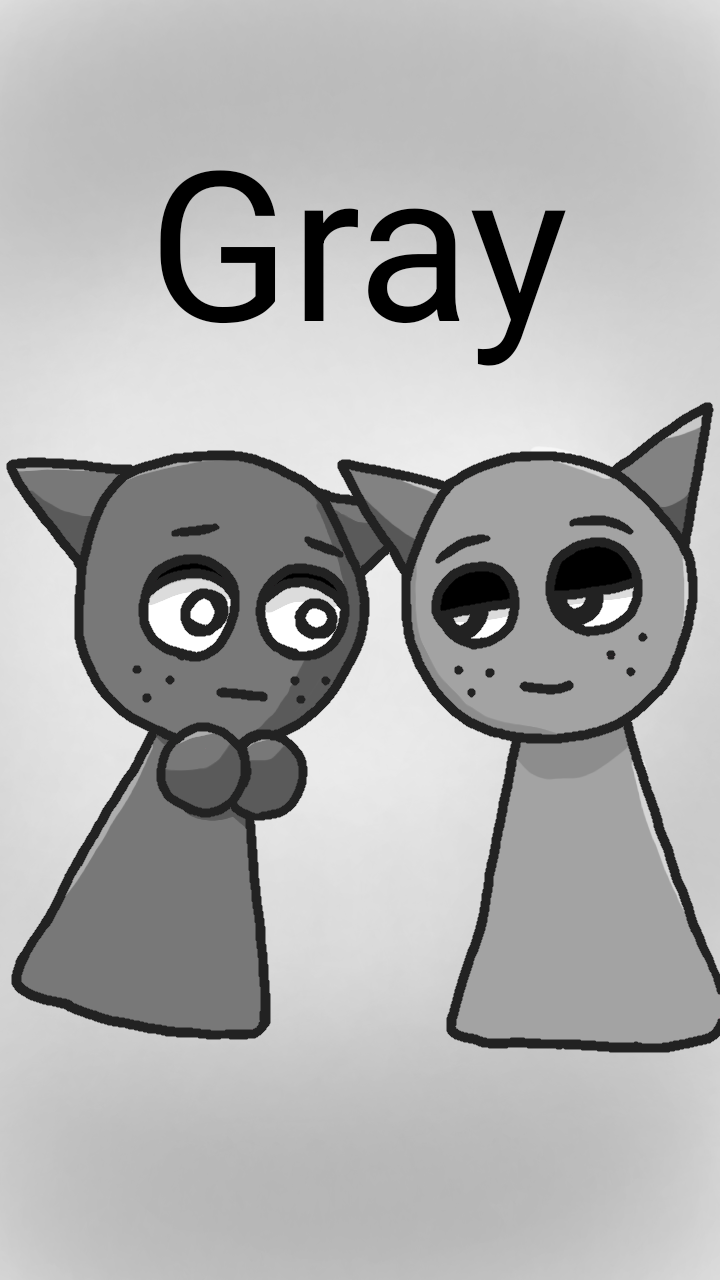 sprunki gray - ibisPaint