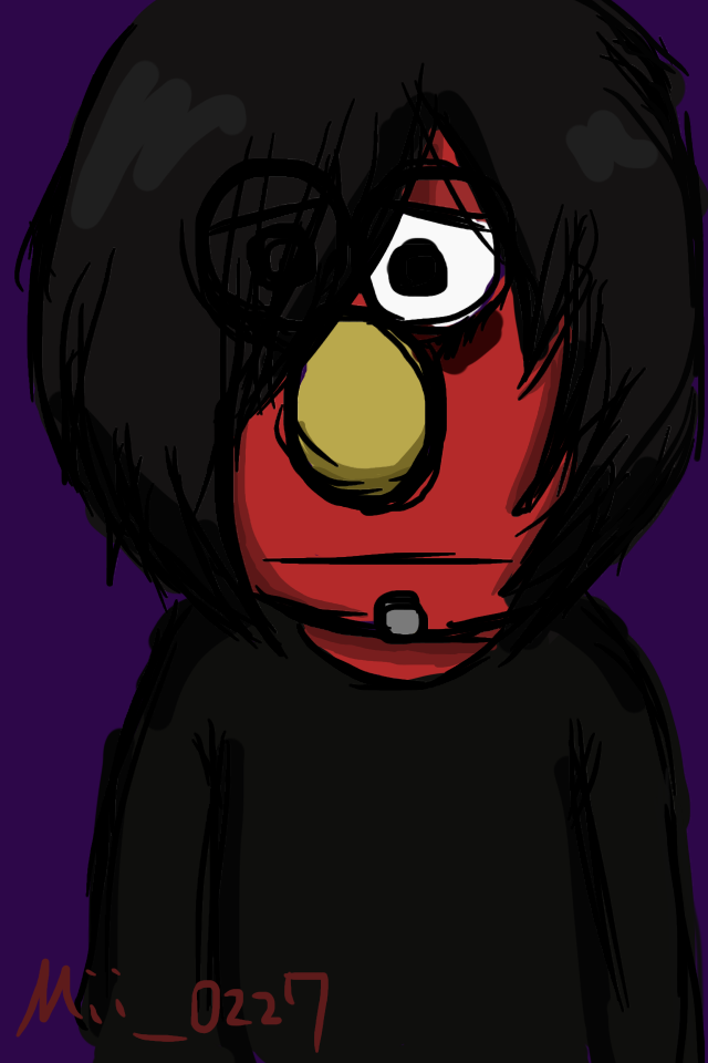emo elmo - ibisPaint