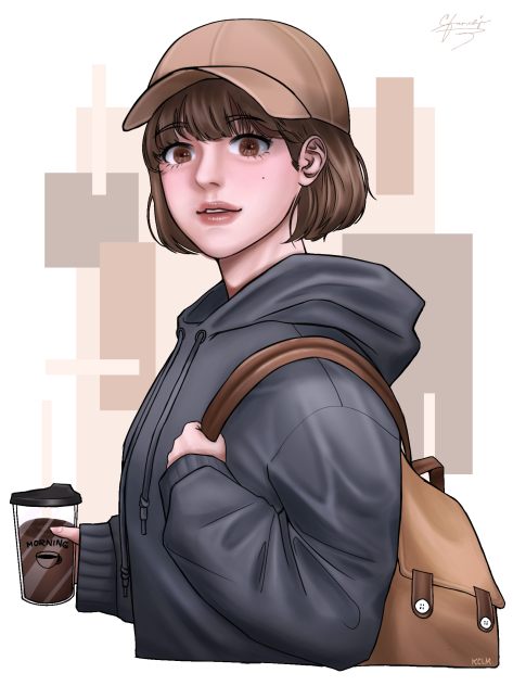 Morning Coffee - ibisPaint