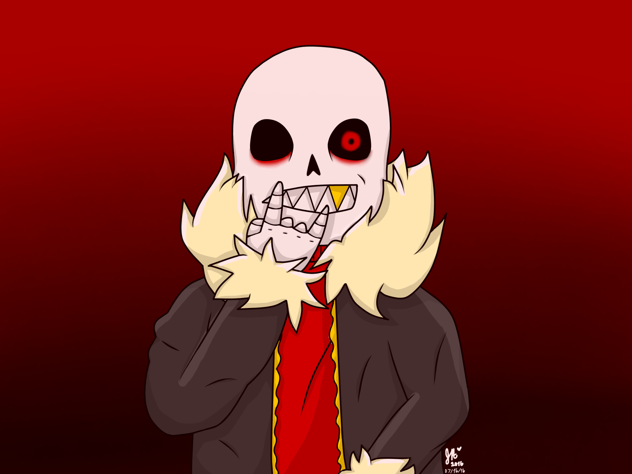 Underfell Sans - ibisPaint