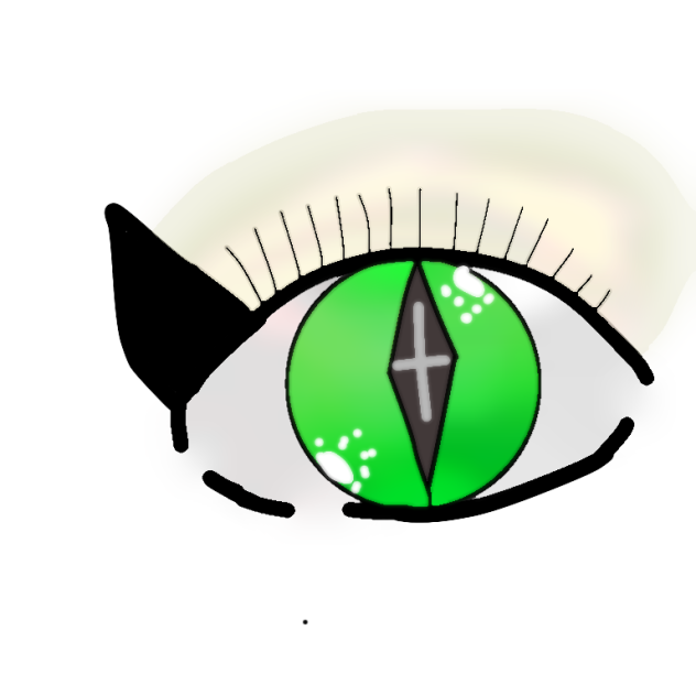 Green eye - ibisPaint