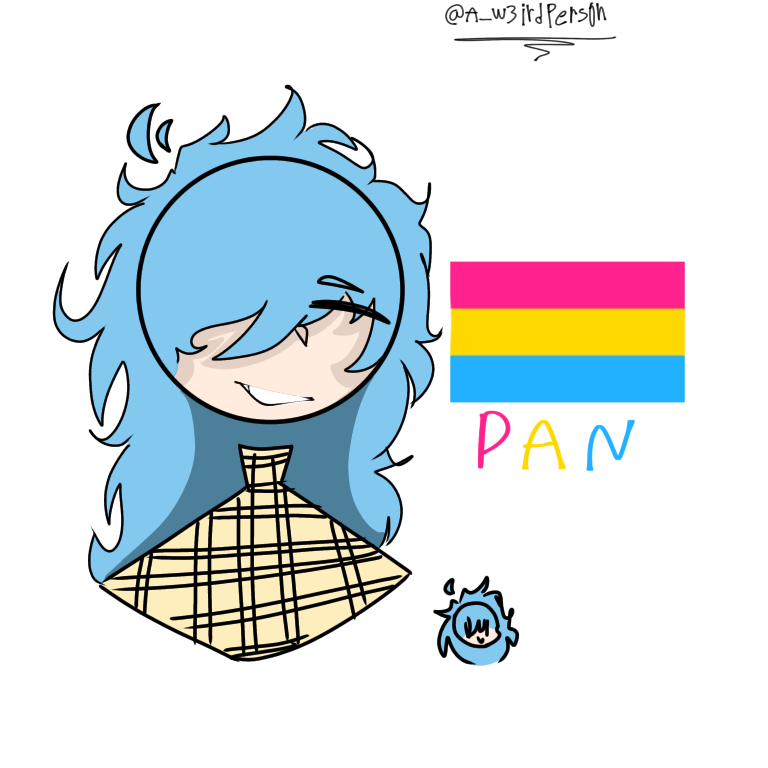 pride flags as humans pt. 1 - ibisPaint