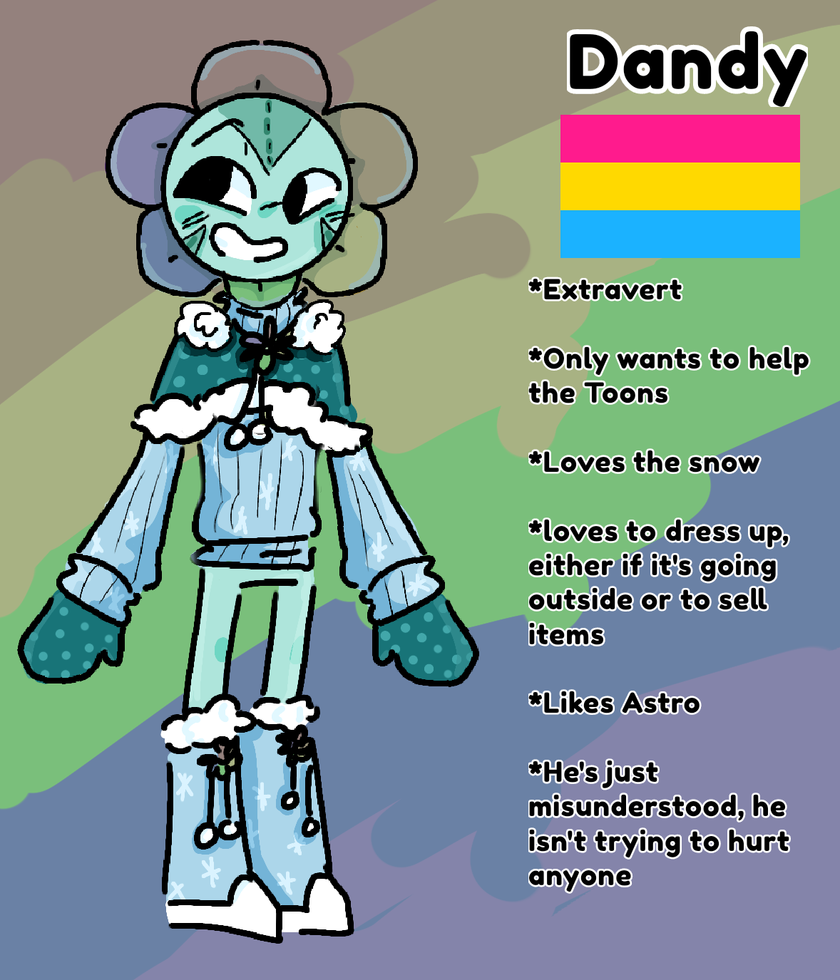 Dandy AU Design🌻🌼 - ibisPaint