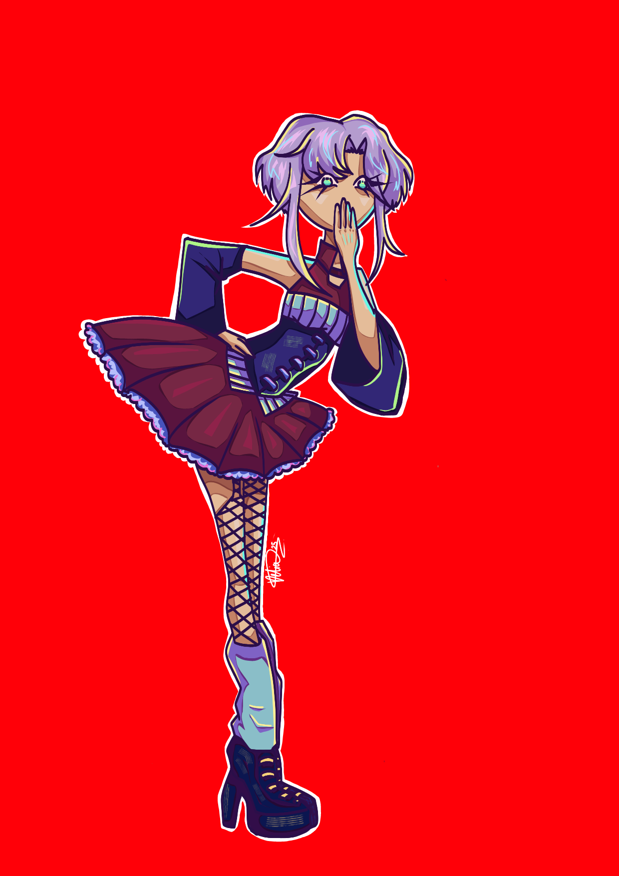 Just trying to color - ibisPaint