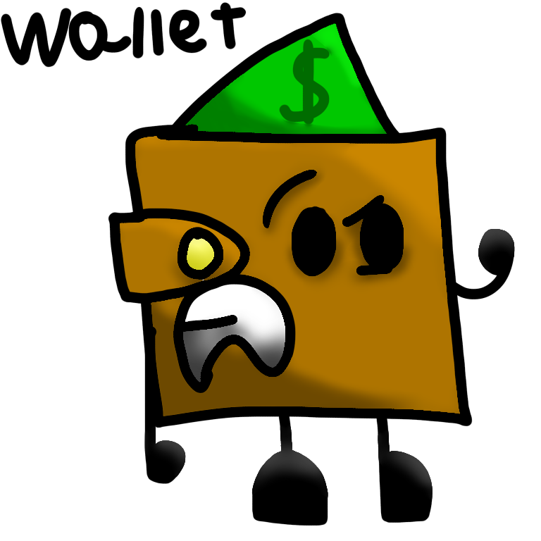 object terror wallet - ibisPaint