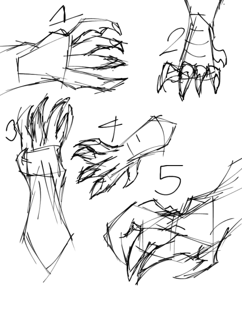 talon practice - ibisPaint