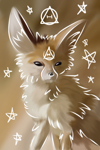 Fennec fox - ibisPaint