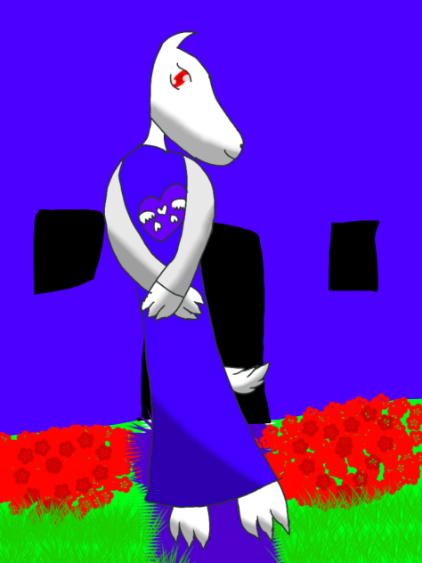 toriel de violetale - ibisPaint