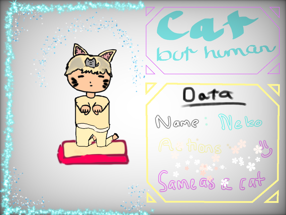 Animals Humans ( Cat ) - ibisPaint