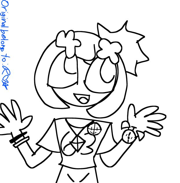My persona! (coloring page) - ibisPaint