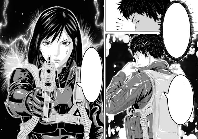 OC panel Manga the mecanic 🥰 - ibisPaint