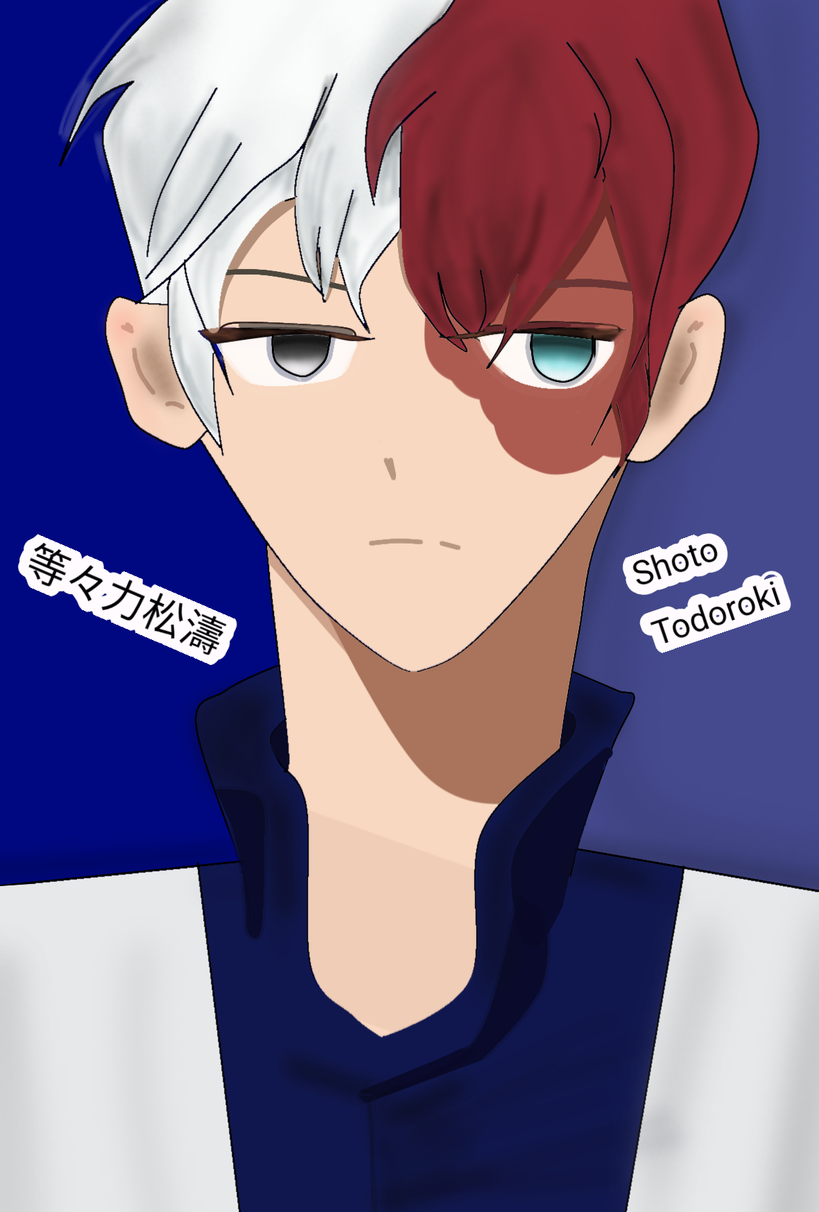 'Shoto Todoroki' Cute Boy Version - ibisPaint