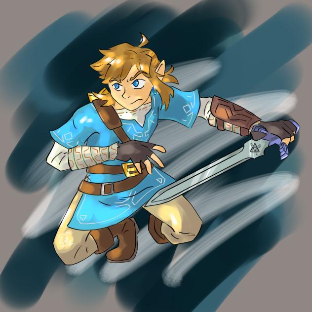 BotW Link - ibisPaint