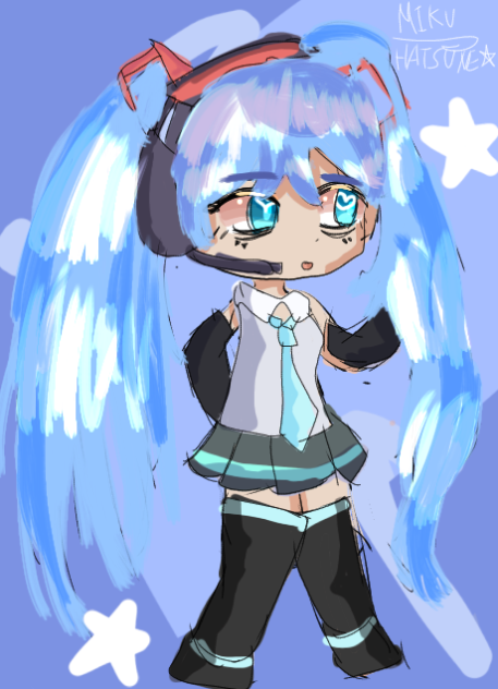 HATSUNE MIKU!!☆☆ - ibisPaint