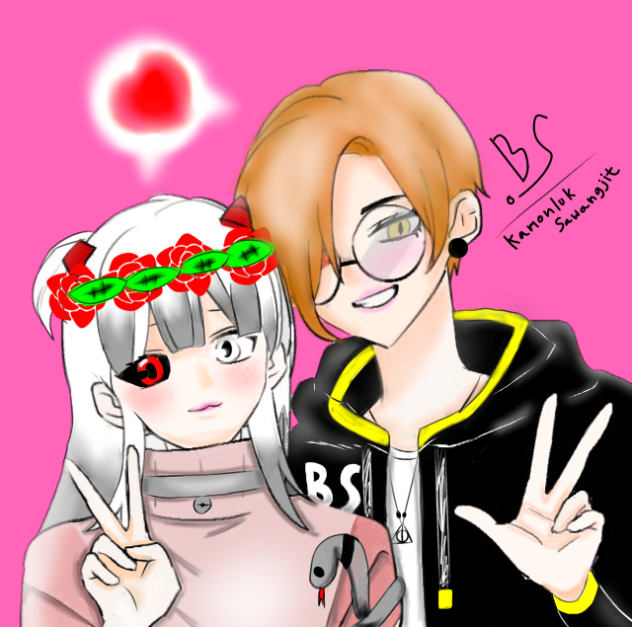 Bill Sans TV VT And •fang•คนชอบเหงา - ibisPaint