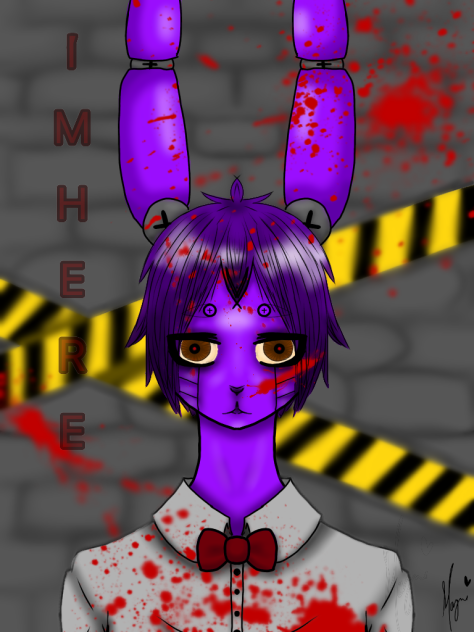 Bonnie FNAF - ibisPaint