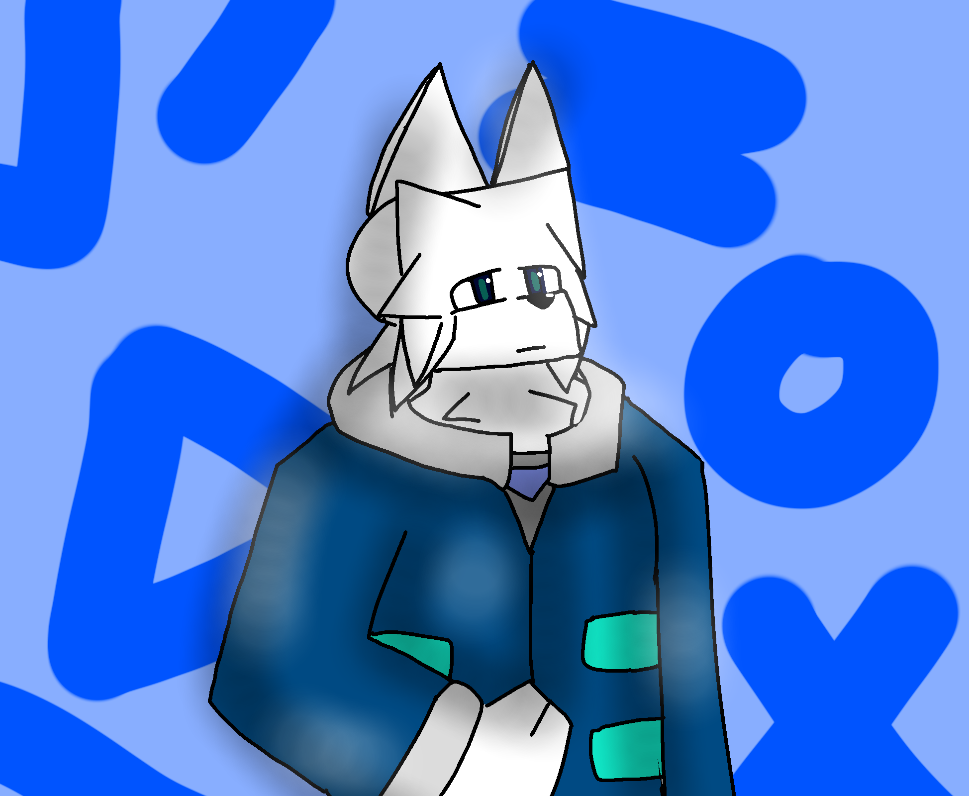 he just standing there... - ibisPaint