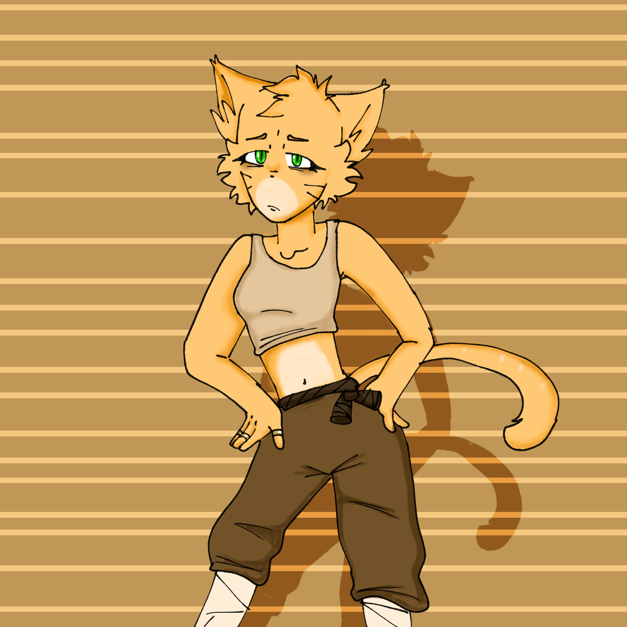 Korean Kitty - ibisPaint