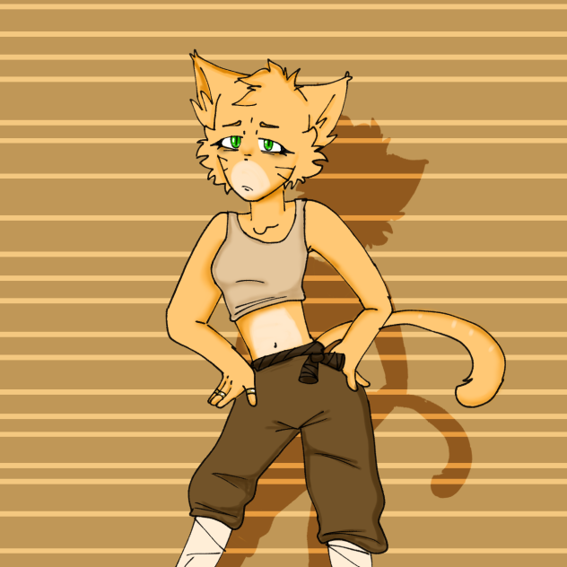 Korean Kitty - ibisPaint