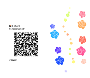 Rose brush - ibisPaint