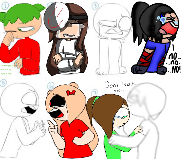 crying collab - ibisPaint