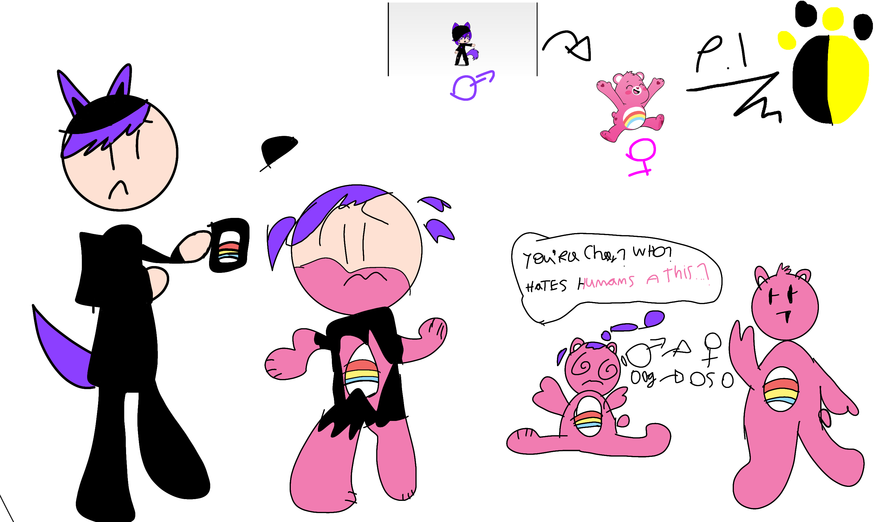 Dog Kili to Bear Cheer - ibisPaint