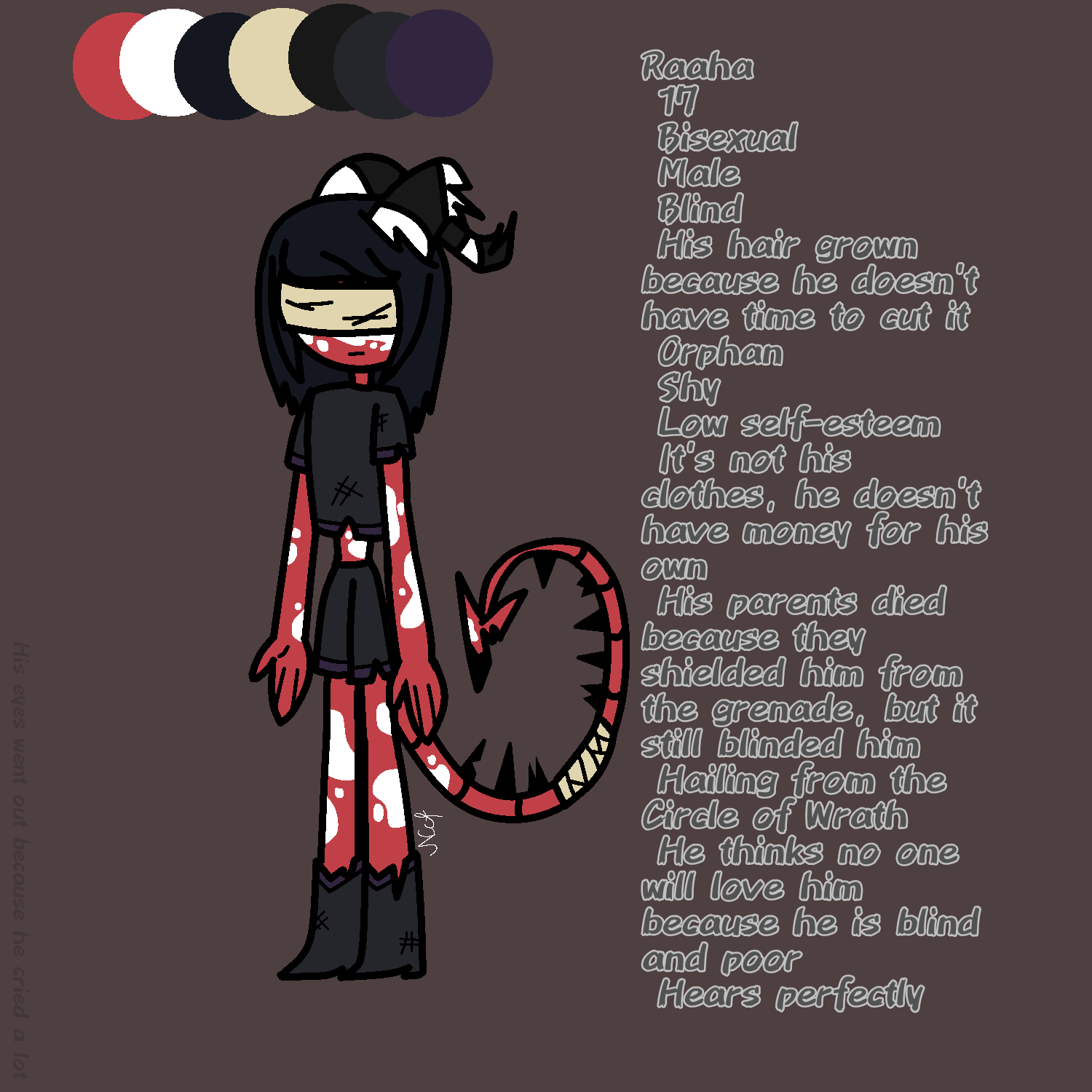 My OC in ''Helluva Boss'' - ibisPaint