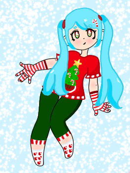festive miku - ibisPaint