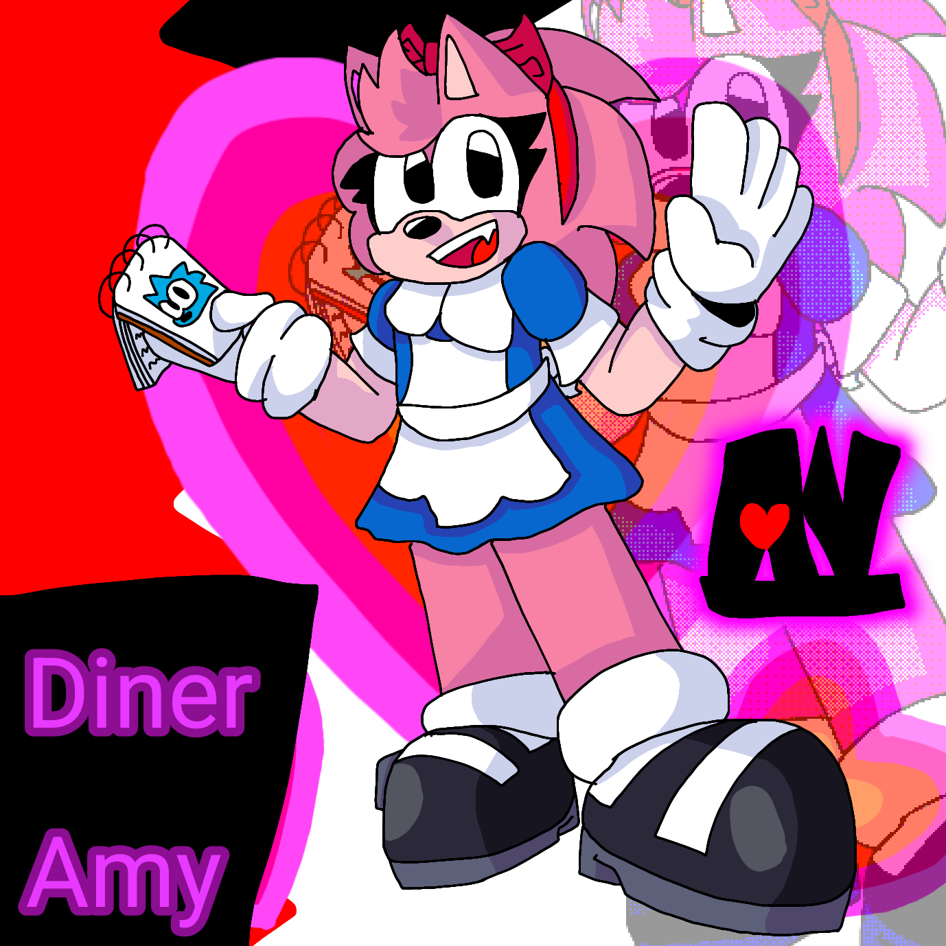Diner Amy Rose - ibisPaint