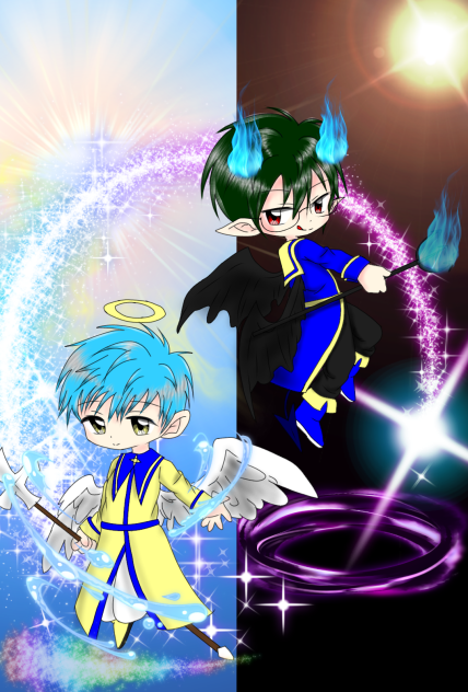 God & Devil - ibisPaint