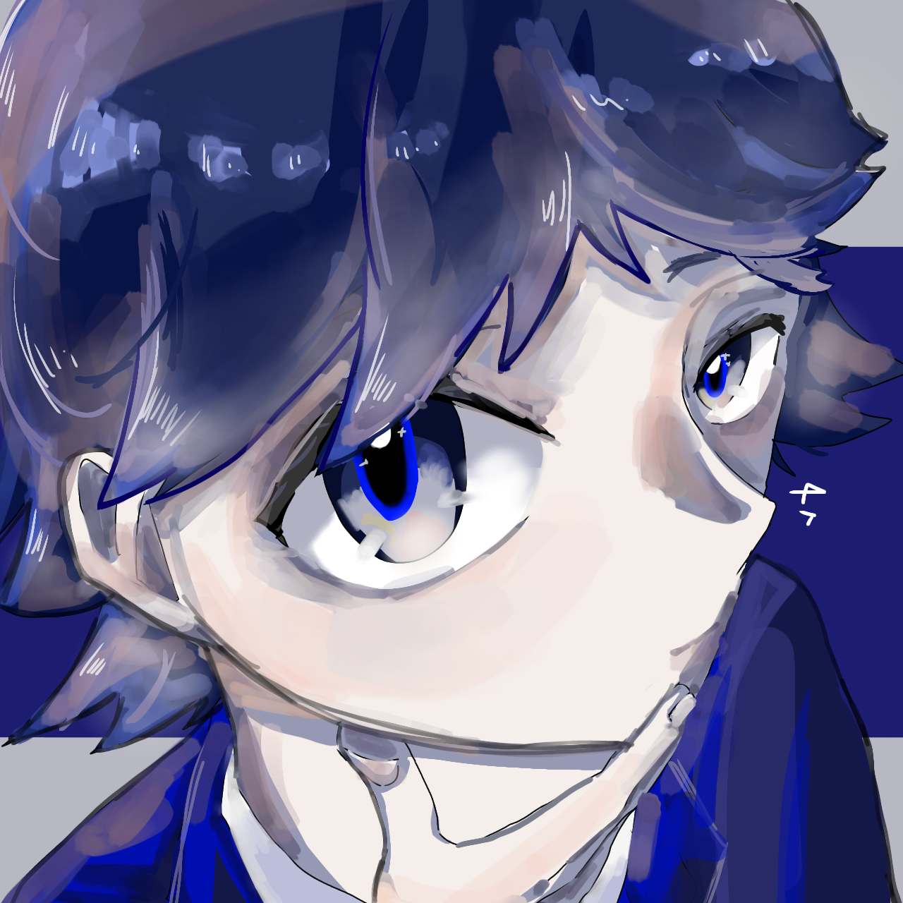 覗いてるut - ibisPaint