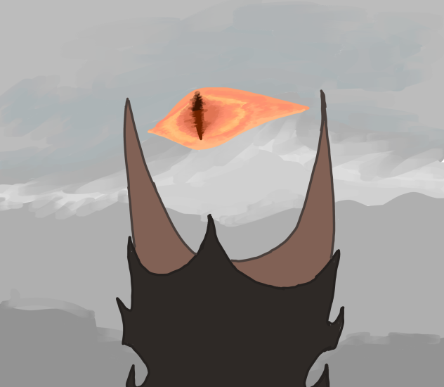 Minimalist Sauron - ibisPaint
