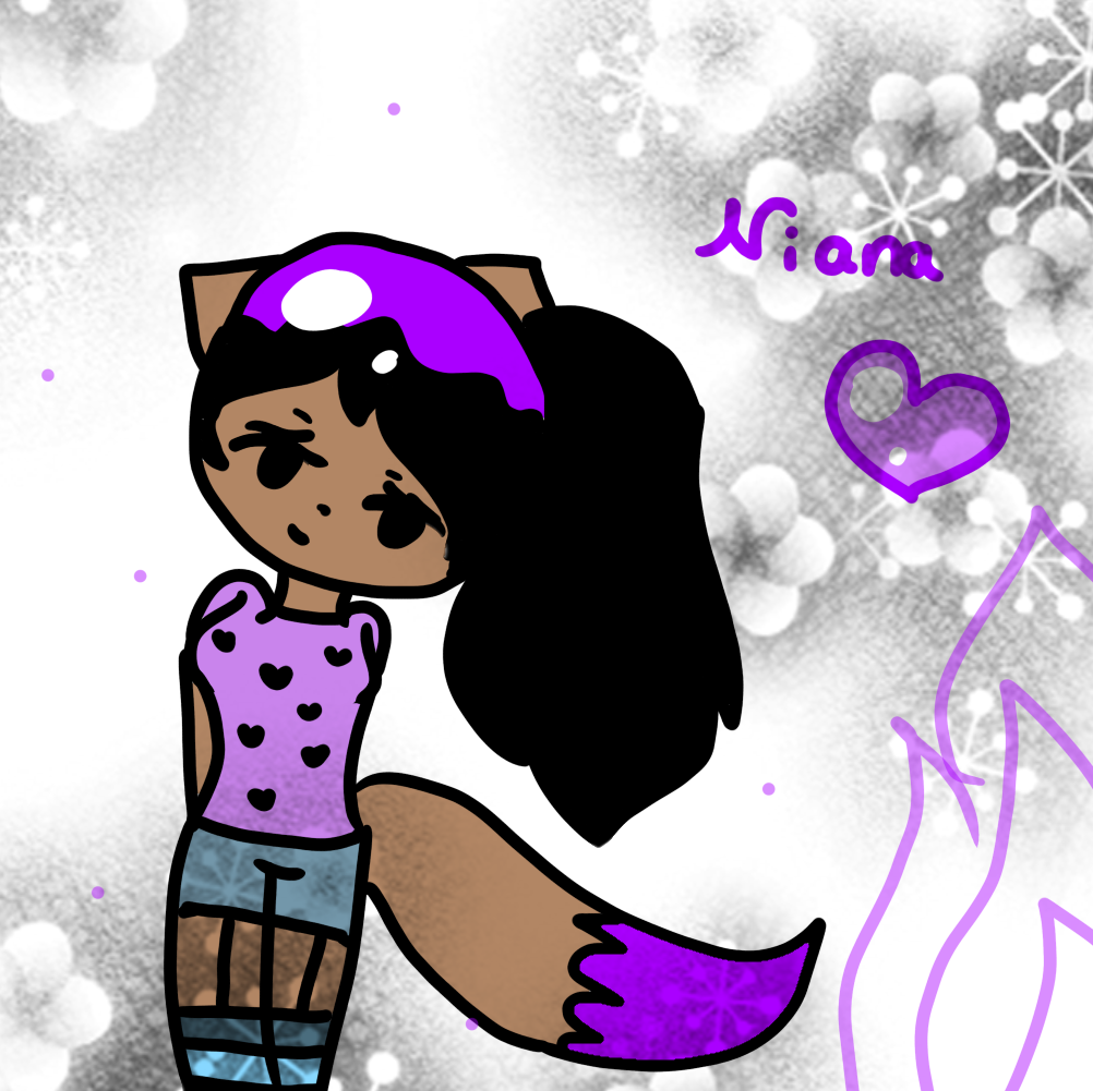 My Second Oc (Purple) Niana💜 - ibisPaint