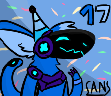 Protogen fan art - ibisPaint